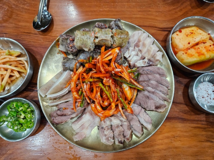 경찰병원역가락시장역 맛집 함경도찹쌀순대 이웃돈이웃산 후기 네이버 블로그