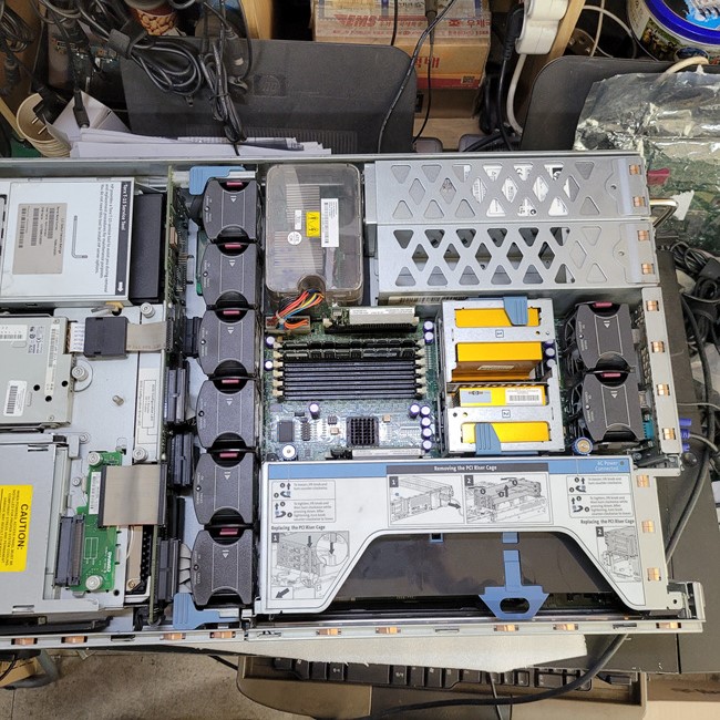 서버수리 HP PROLIANT DL380 G3 사용중 무한재부팅후 화면무반응 불량 수리완료 퓨라이더 05132023 : 네이버 블로그