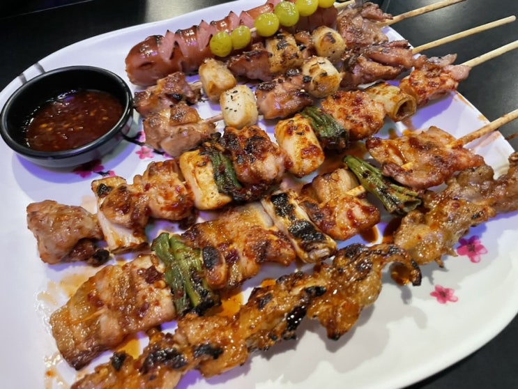 의왕 내손동 맛집 그릴에꼬치다 수제꼬치랑 하이볼 추천~ 네이버 블로그