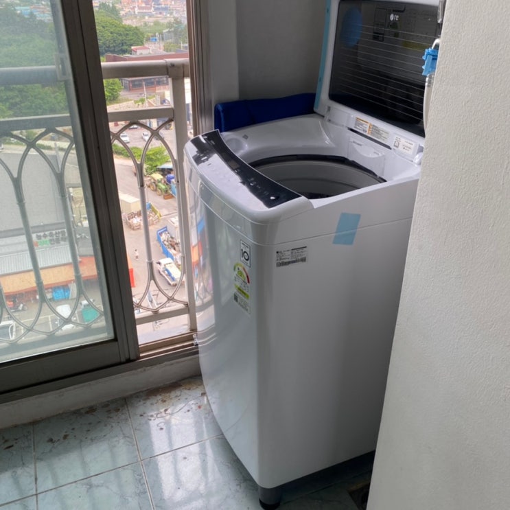 내돈내산) 세탁기구입 LG통돌이세탁기 12kg TR12WL : 네이버 블로그