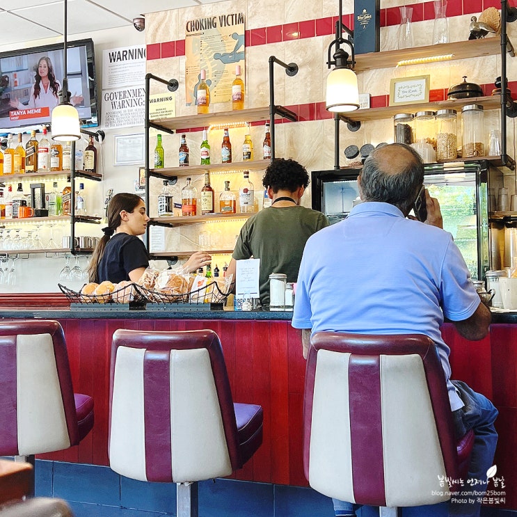 미국 여행 Bell Diner 빈티지한 다이너 레스토랑 : 네이버 블로그