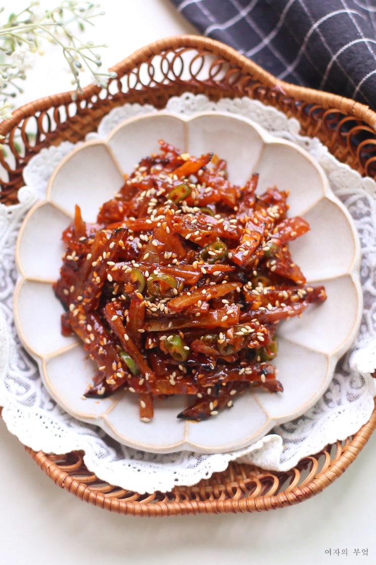 쥐포무침 쥐포볶음 만드는 법 쥐포채볶음 밑반찬 마른반찬 종류 쥐포반찬 만들기 네이버 블로그