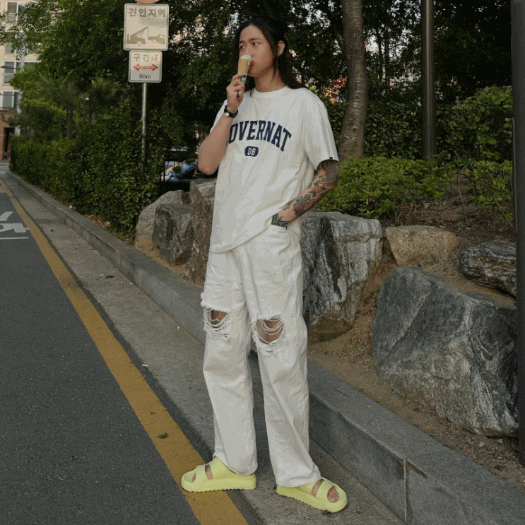 커버낫 여름 남자 사무실 슬리퍼 커버 슬라이드 솔직 후기 네이버 블로그
