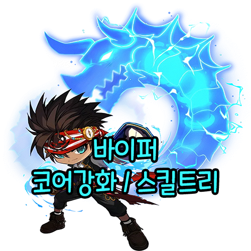 메이플스토리 바이퍼 코어 강화코강 하이퍼 스킬 스킬트리 네이버 블로그