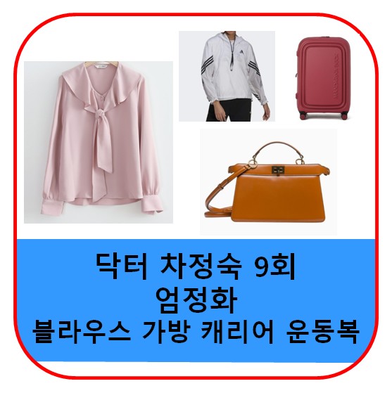 닥터 차정숙 9회 엄정화 옷 블라우스 가방 캐리어 바람막이 운동복 자켓 패션 가격 정보 네이버 블로그
