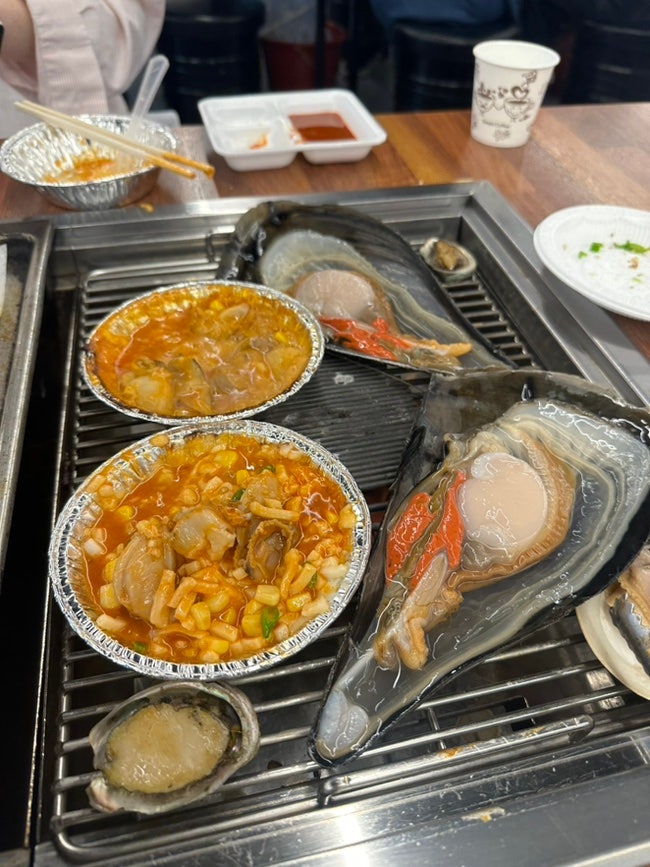 오이도 안가도 범계에서 조개구이에 고기까지 한번에 청춘무한리필조개구이 네이버 블로그