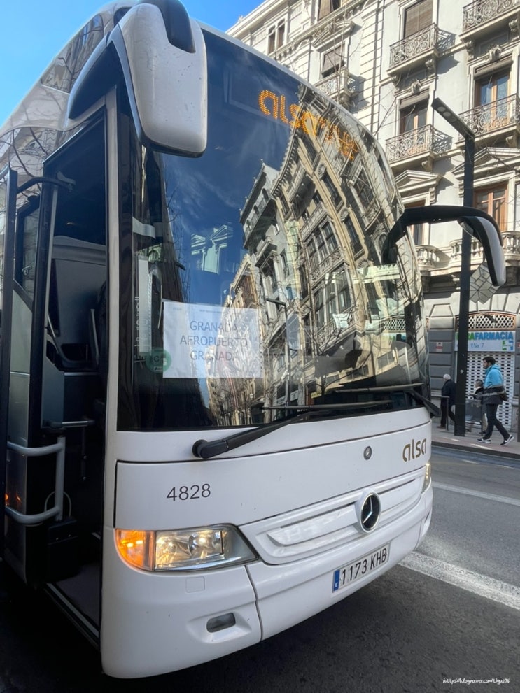 그라나다 시내에서 공항으로 이동하는 알사 버스 후기 Granada Alsa bus : 네이버 블로그