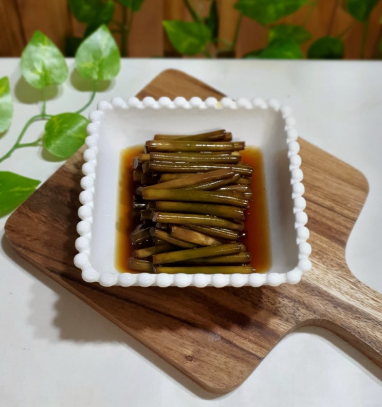 마늘쫑장아찌 만드는법 맛있는 장아찌간장 비율 간이 쏙 배게 밑반찬 마늘쫑장아찌 담그는법 네이버 블로그