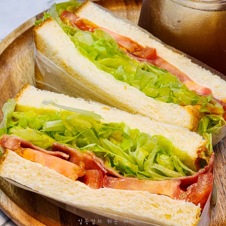 다이어트 Blt 샌드위치 만들기 피크닉 도시락 양상추 샌드위치 레시피 소스 포장 칼로리 네이버 블로그