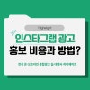 인스타그램 광고 비용 10배 이상 매출성장 홍보 방법 네이버 블로그