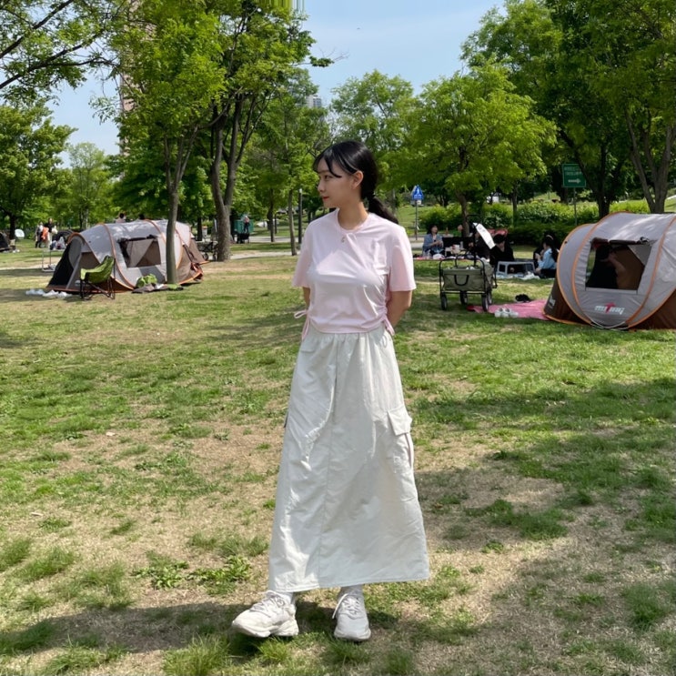 여름 여성티셔츠 추천 애슬레저룩에 딱인 뮬라웨어 크롭 반팔티 코디 네이버 블로그