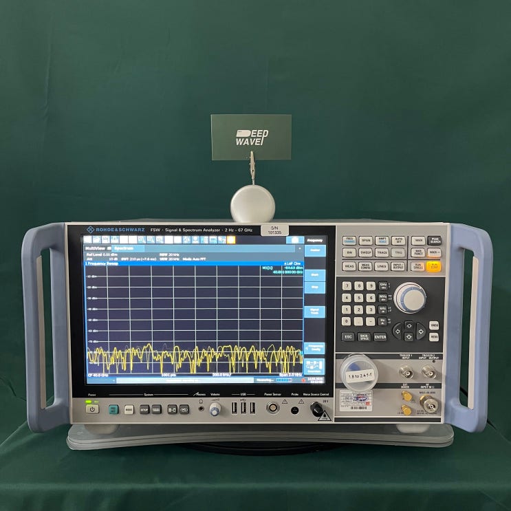[DeepWave] 로데 슈바르즈 FSW67 신호 및 스펙트럼 분석기 : 네이버 블로그