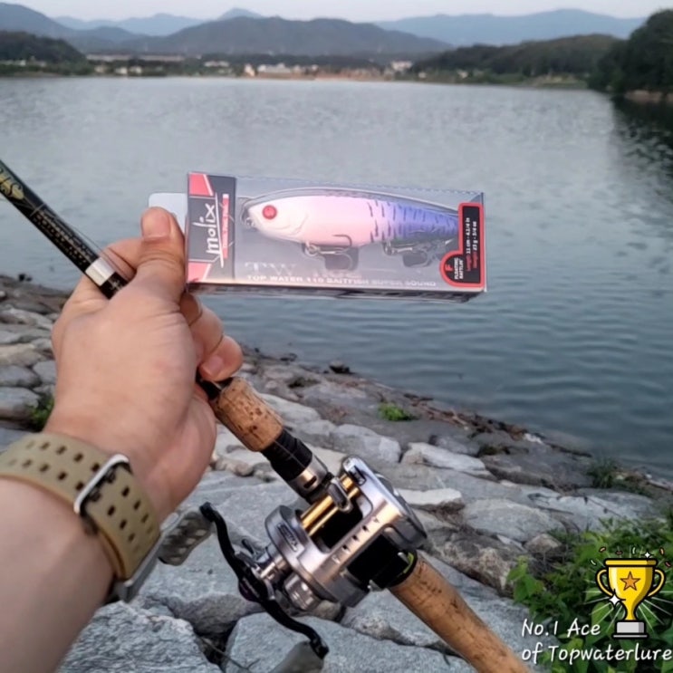 특별한 탑워터 마수기록!~ 몰릭스 슈퍼사운드 박기현 스페셜 컬러 Molix TW110B SuperSound : 네이버 블로그