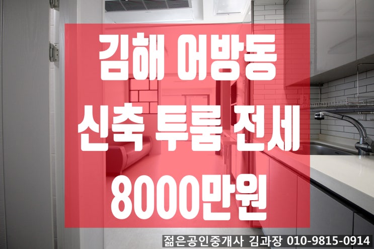 김해투룸어방동 신축 투룸 거실1 방1 최신축 오피스텔 구조 카카오대출 가능 네이버 블로그