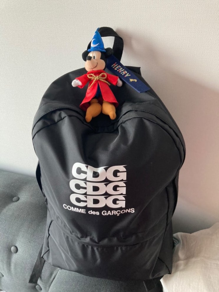 [분홍집_후기] 꼼데가르송 CDG 백팩 : 네이버 블로그