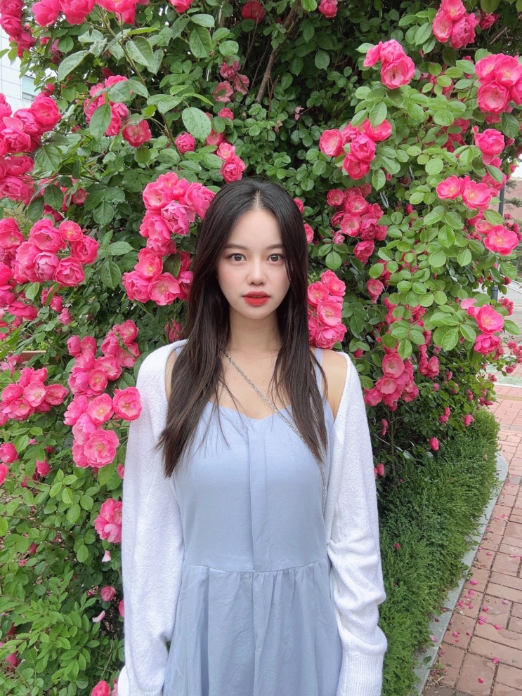 여자 긴 생머리 슬릭컷 슬릭펌 매직 차이 차홍룸잠실점 김경진 디자이너 후기 네이버 블로그