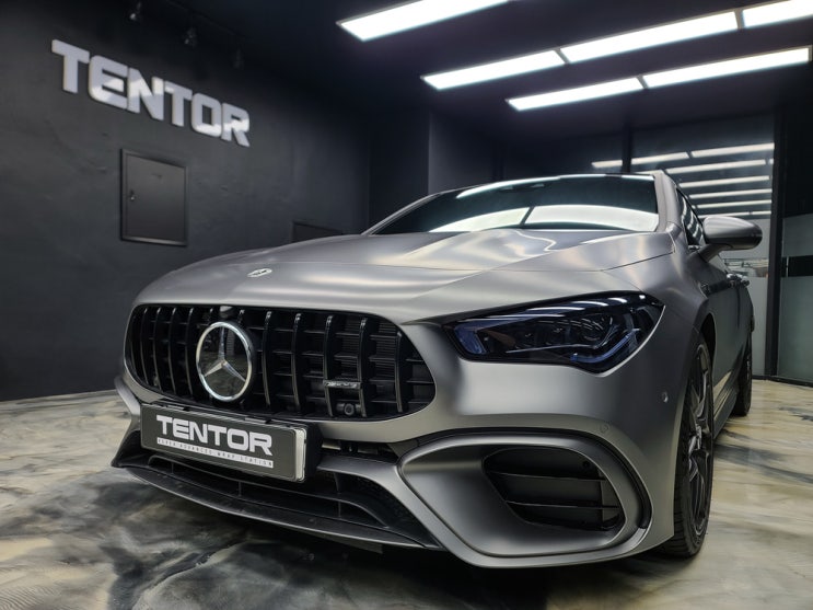 벤츠랩핑 Cla45 Amg 크롬죽이기 그릴랩핑 라이트필름 고양시랩핑 네이버 블로그