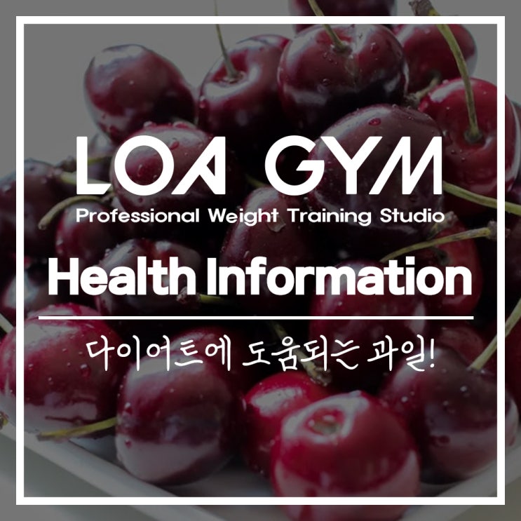 월곡헬스장 로아짐 다이어트에 도움이 되는 과일 네이버 블로그