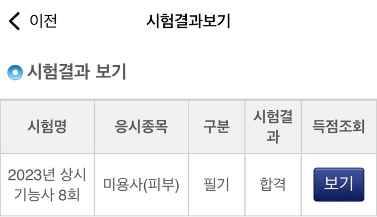 미용사피부 피부미용 필기시험 합격후기 큐넷으로 필기접수하는 방법 ② 네이버 블로그