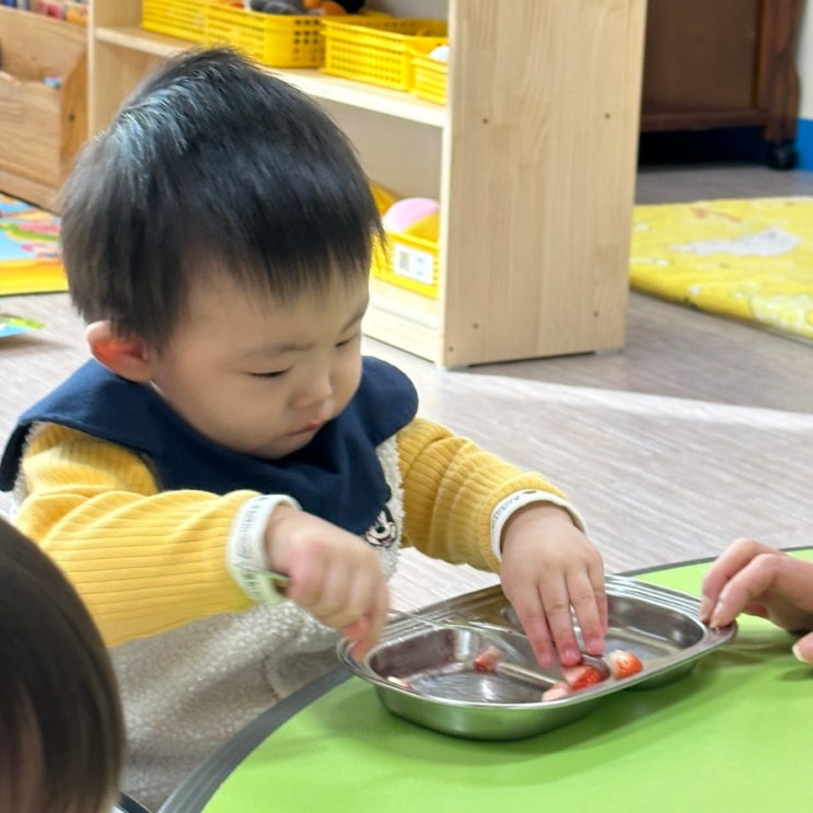 11개월 돌아기 어린이집 적응기 1주차 / 생후 334-340 일차 일상 : 네이버 블로그