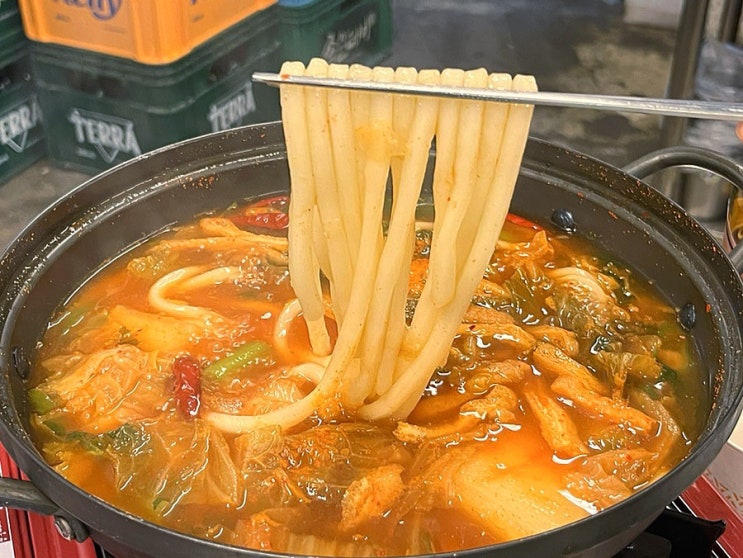 부산 시청맛집 애정집 백골뱅이탕 김치우동사리추가 물떡 홀릭💛🖤내돈내산 후기 네이버 블로그