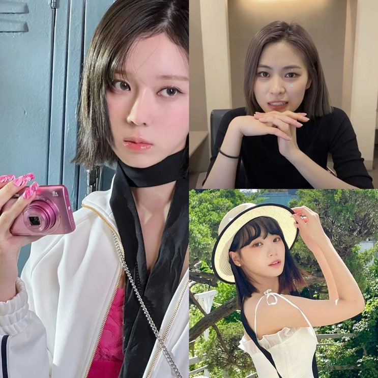 여자 짧은 머리스타일 단발 태슬컷 테슬컷 관리 뜻 총정리 네이버 블로그