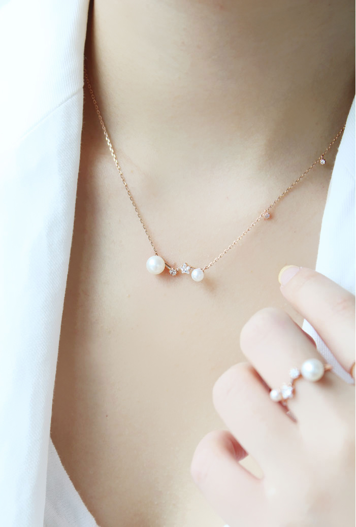 14k18k 스윗 담수진주 목걸이 : 네이버 블로그