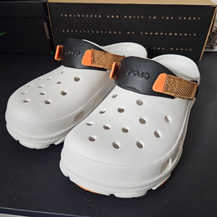 크록스 클래식 올터레인 클로그 206340-94s 화이트 착화감리뷰 : 네이버 블로그