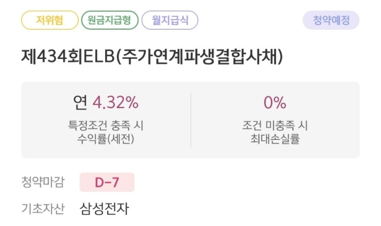 다음주 추천 ELB 예고 : 네이버 블로그