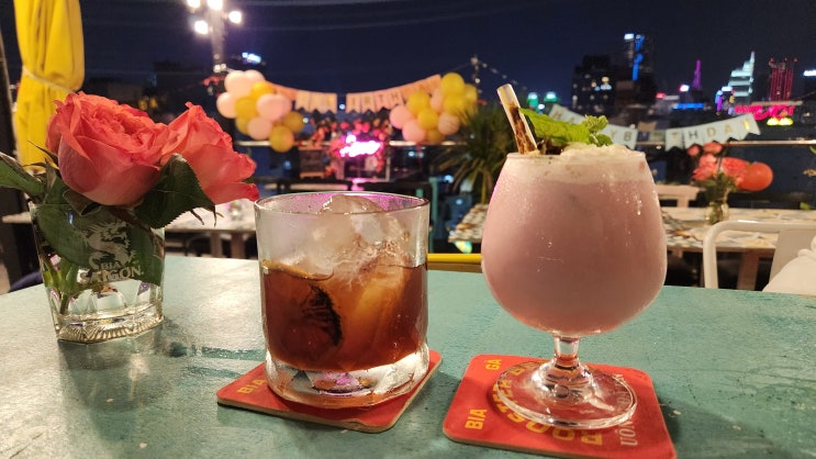 호치민 루프탑 바 야경 분위기 좋은 로컬 술집 MAKEBA : 네이버 블로그