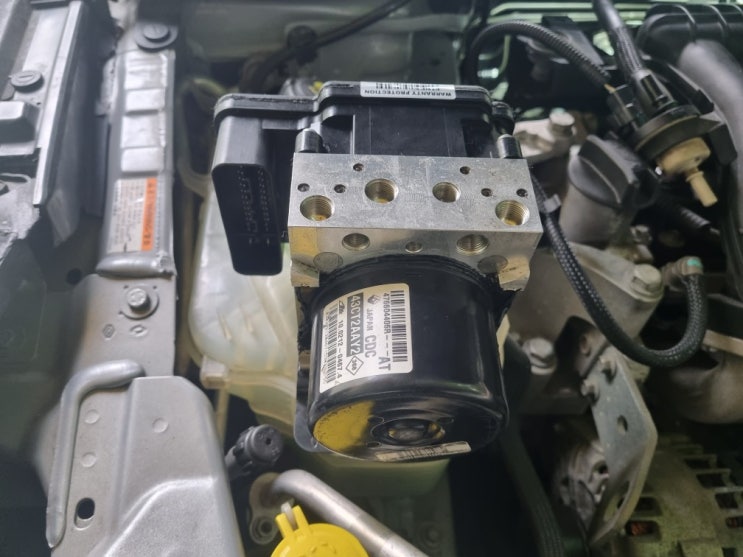 르노삼성 SM5 ABS모듈 재생수리 경고등 C0020 : 네이버 블로그