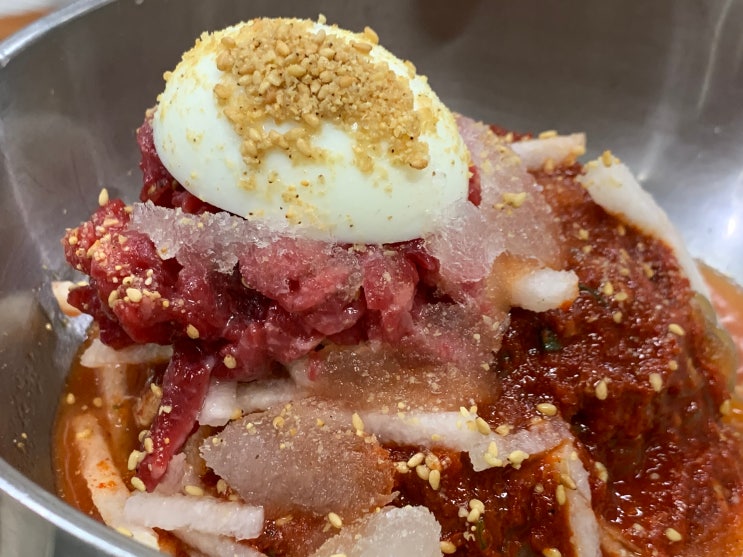 진주맛집 진주 진성 육회냉면집 육회비빔밥 맛집 ‘진주성 참숯골 추천 네이버 블로그