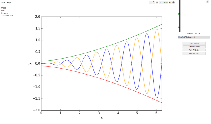 WebPlotDigitizer 그래프에서 데이터 값 추출하기 (웹방식) : 네이버 블로그