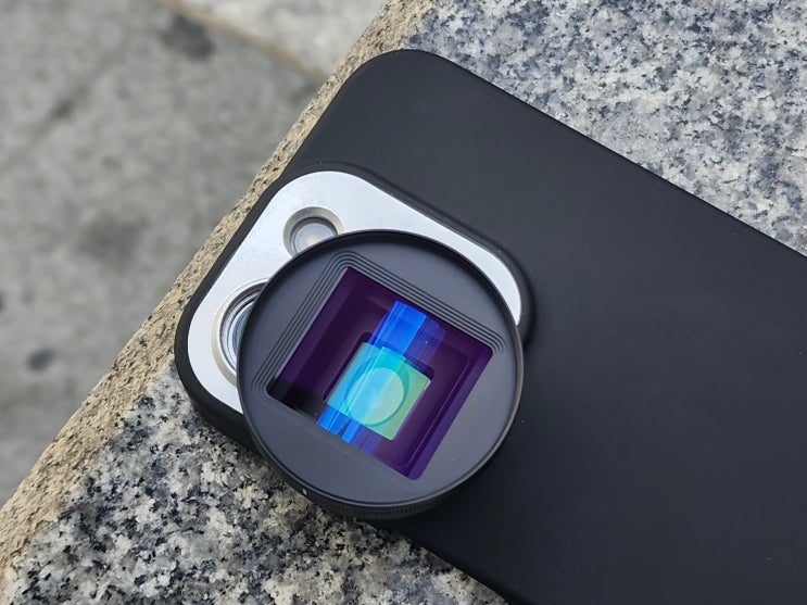 아이폰으로 영화 촬영하기? 스마트폰 렌즈 샌드마크 아나모픽 렌즈 사용 후기 : 네이버 블로그