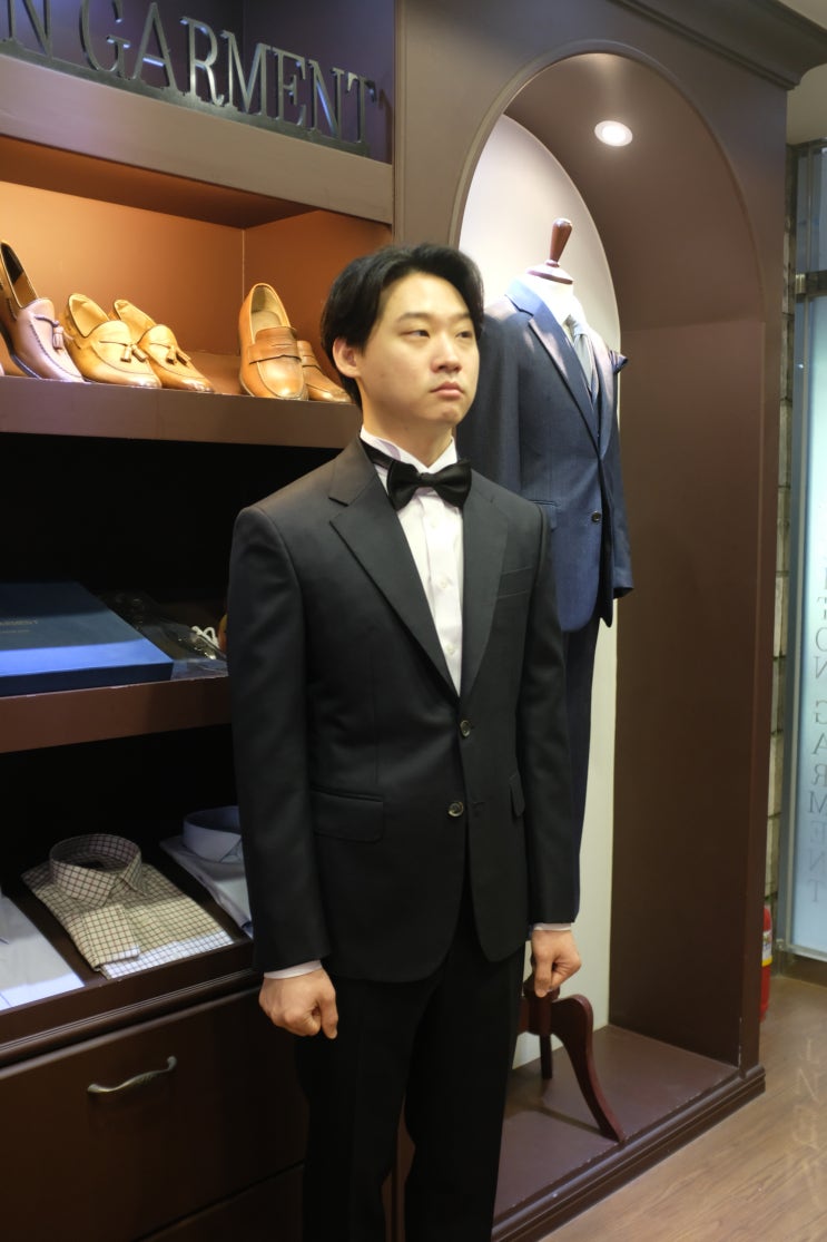 광명맞춤정장 수제맞춤정장 비스포크수트 완성 후기 포튼가먼트광명 네이버 블로그
