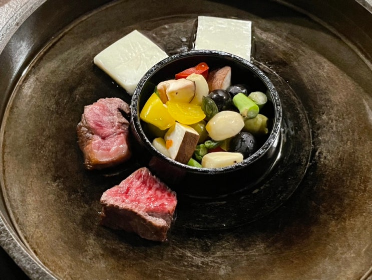 한우 다이닝 여의도역 맛집 도쿄등심에서 디너코스 네이버 블로그