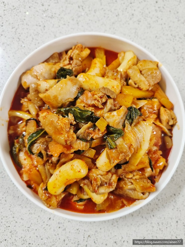 편스토랑 류수영 15분 춘천닭갈비 갈배닭갈비 황금양념장 닭다리살 닭정육 요리 손님초대요리 집들이 술안주 Feat 카레가루 갈배