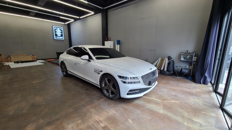 제네시스 올뉴G80 HUD 헤드업 옵션 순정으로 시공 천안 T샵! : 네이버 블로그