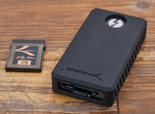 Sabrent Rocket CFX Type B Memory Card & Thunderbolt 3 CFexpress Type-B ...