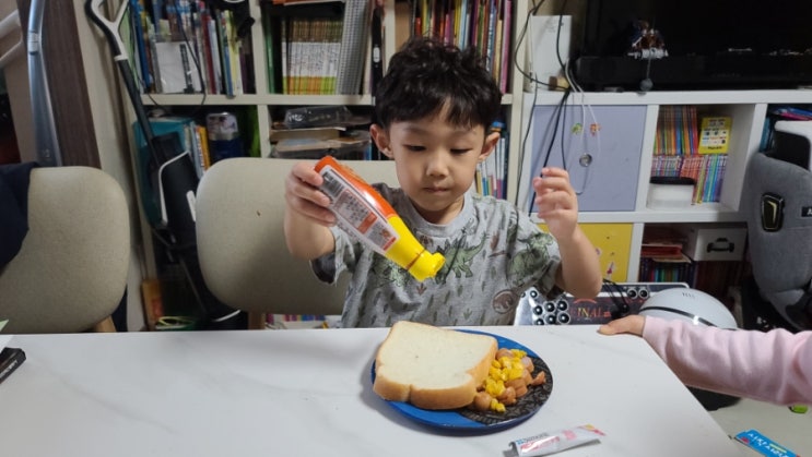 키즈쿠킹 유아 어린이 간식 식빵 피자 만들기 엄마표 요리 집콕놀이 네이버 블로그