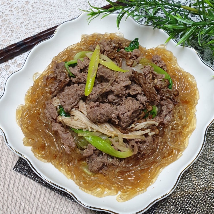 소고기 불고기 찐 양념 소불고기 황금 레시피 당면 버섯 듬뿍 양념 불고기 만들기 네이버 블로그