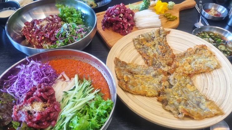 울산 육회 물회 맛집 굴화길 말모 네이버 블로그