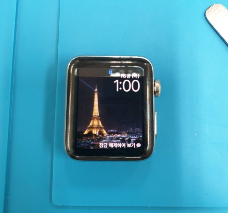 애플워치2세대 42mm 배터리 교체 애플독립수리센터 송도아이폰수리 : 네이버 블로그