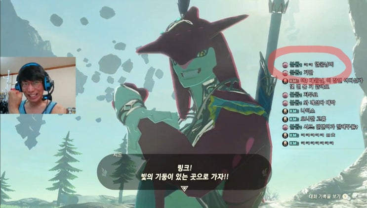 [왕눈 스포 주의] 재원 (xaewon) 젤다 왕눈 플레이 상황 : 네이버 블로그