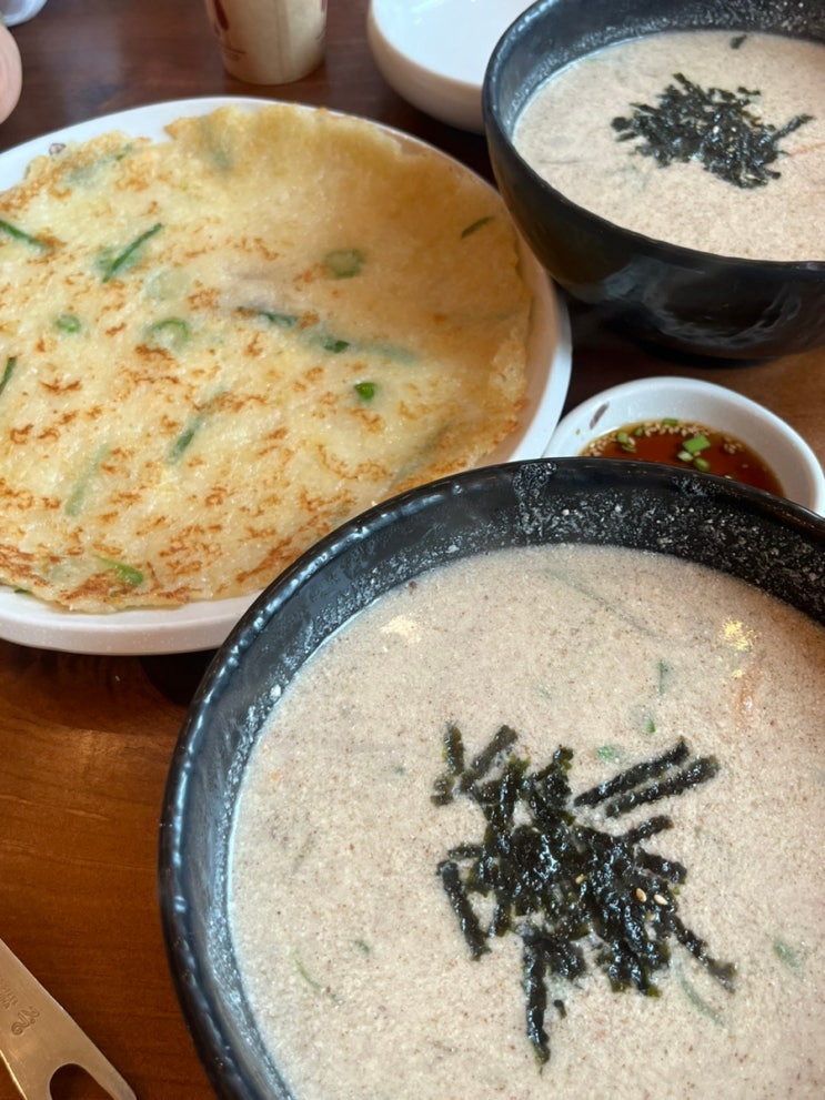 강릉 여행 감자적1번지 도토리들깨수제비 맛집 빵다방 두번째에 성공 후기 네이버 블로그