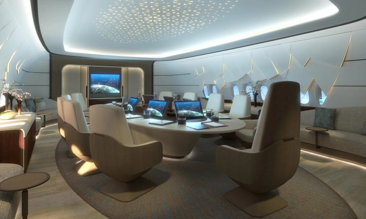 루프트한자 테크닉, B777X BBJ 인테리어 사전 공개 : 네이버 블로그