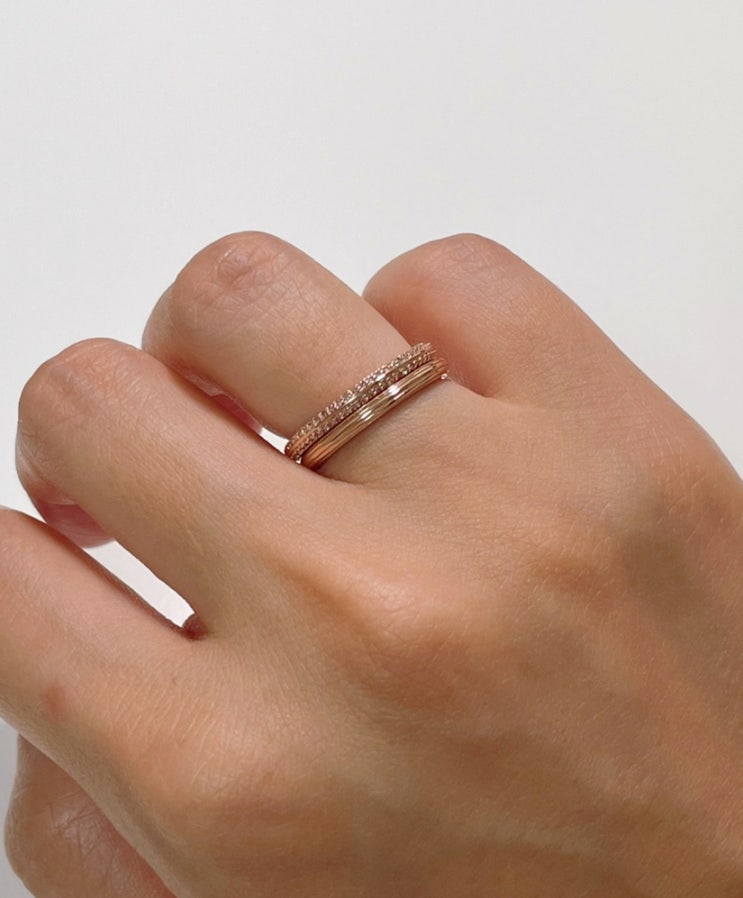 판도라 반지 미링, 미파베링 로즈골드 48호 : 네이버 블로그