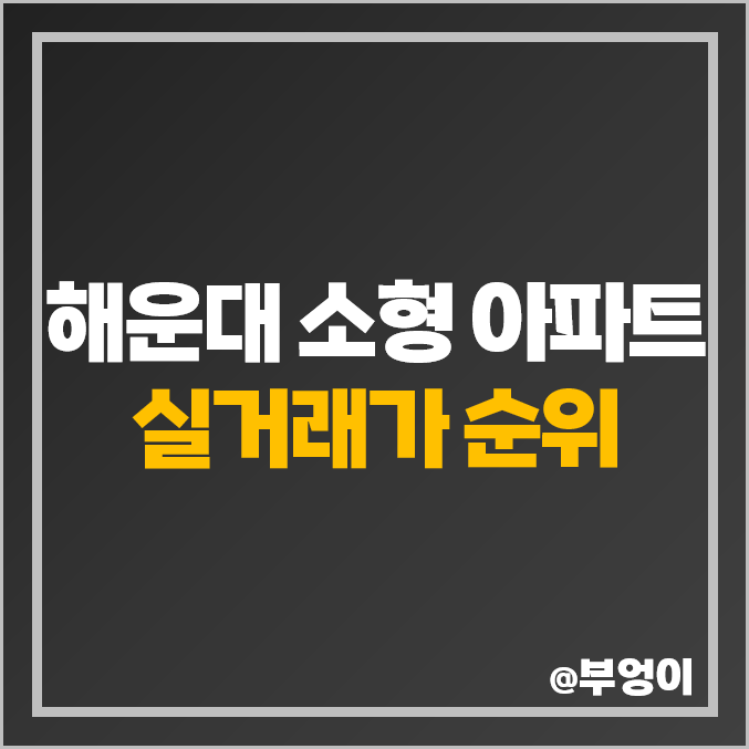 부산 해운대 소형 아파트 매매 가격 순위 실거래가 및 평당 제일 비싼 부동산 시세 대우 경남 마리나 자이 네이버 블로그