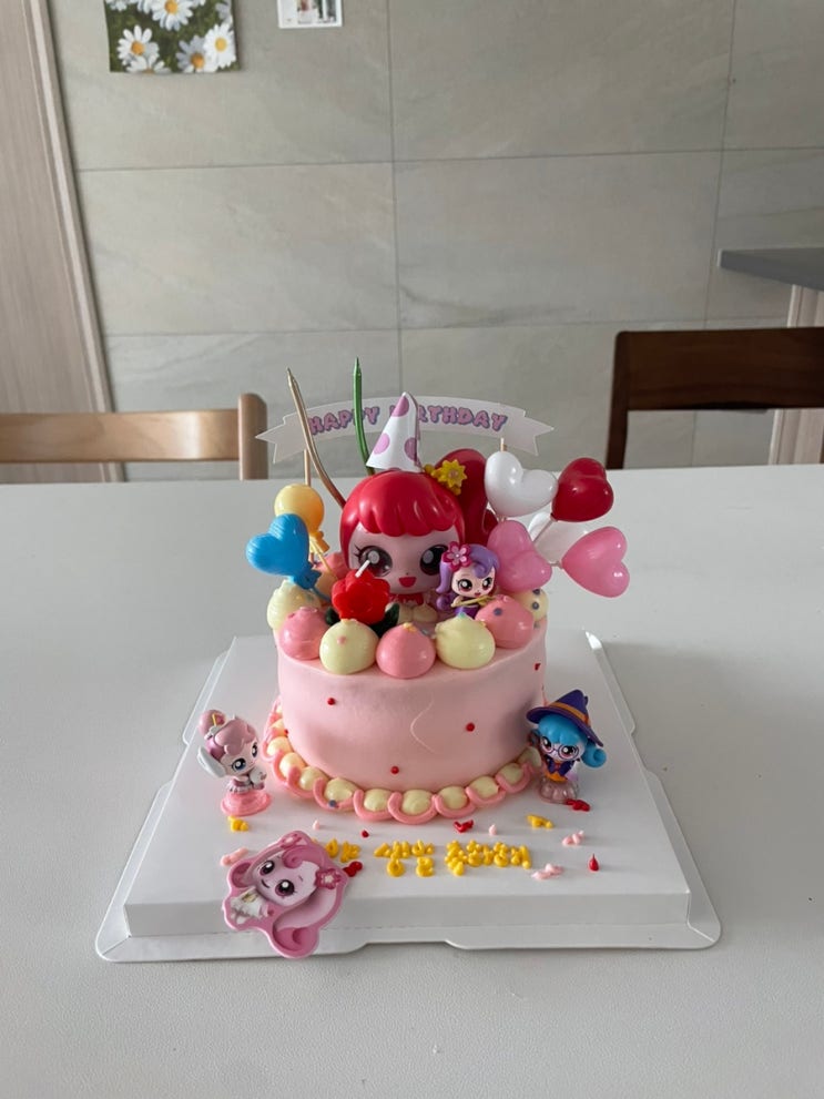 티니핑케이크 경주레터링케이크 달달메모리 : 네이버 블로그