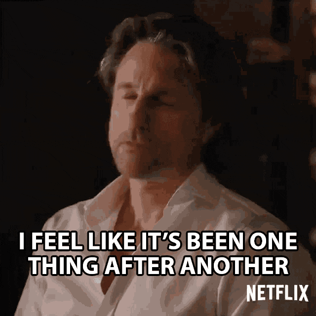 연달아, 잇따라, 계속해서 영어로 one thing after another 뜻 예문 : 네이버 블로그